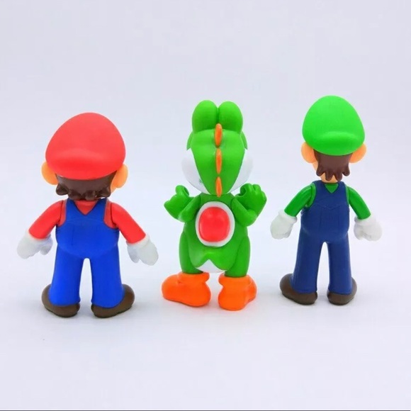 Toys | Super Mario Bros Pvc Action Figure Set | Poshmark